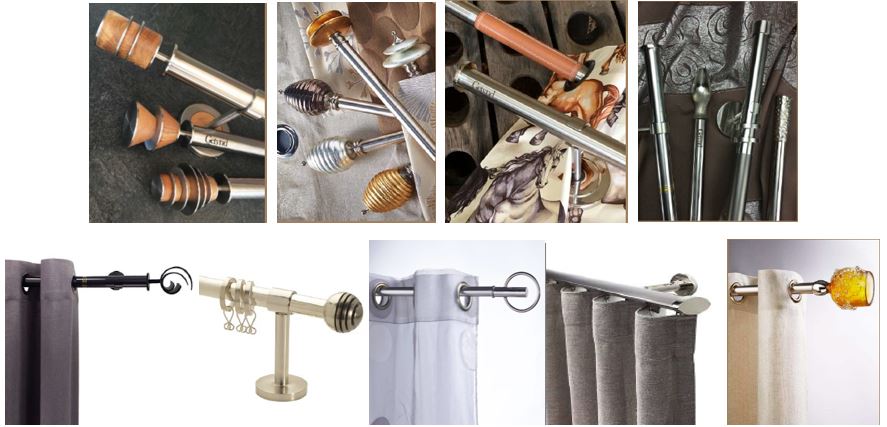 Getynd, la barre à rideaux « décor » personnalisée : sur-mesure ...